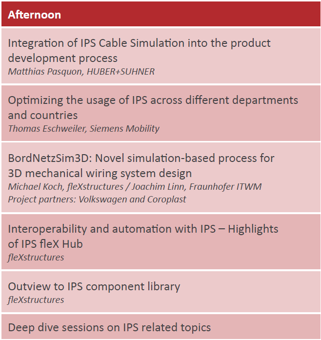 5. IPS Cable Simulation Konferenz 2023 | flexstructures GmbH Kaiserslautern