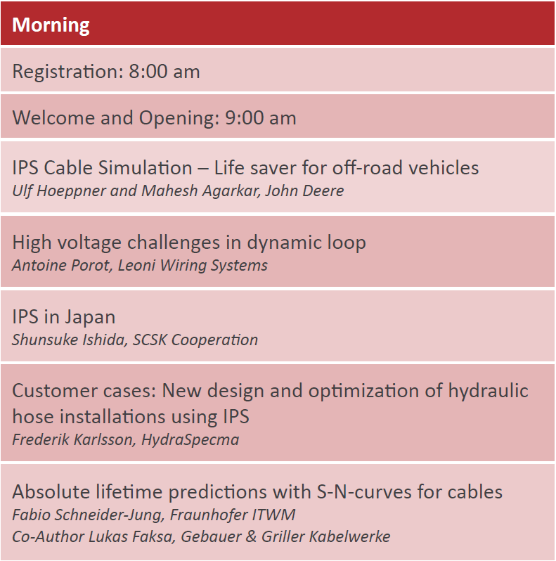 5. IPS Cable Simulation Konferenz 2023 | flexstructures GmbH Kaiserslautern